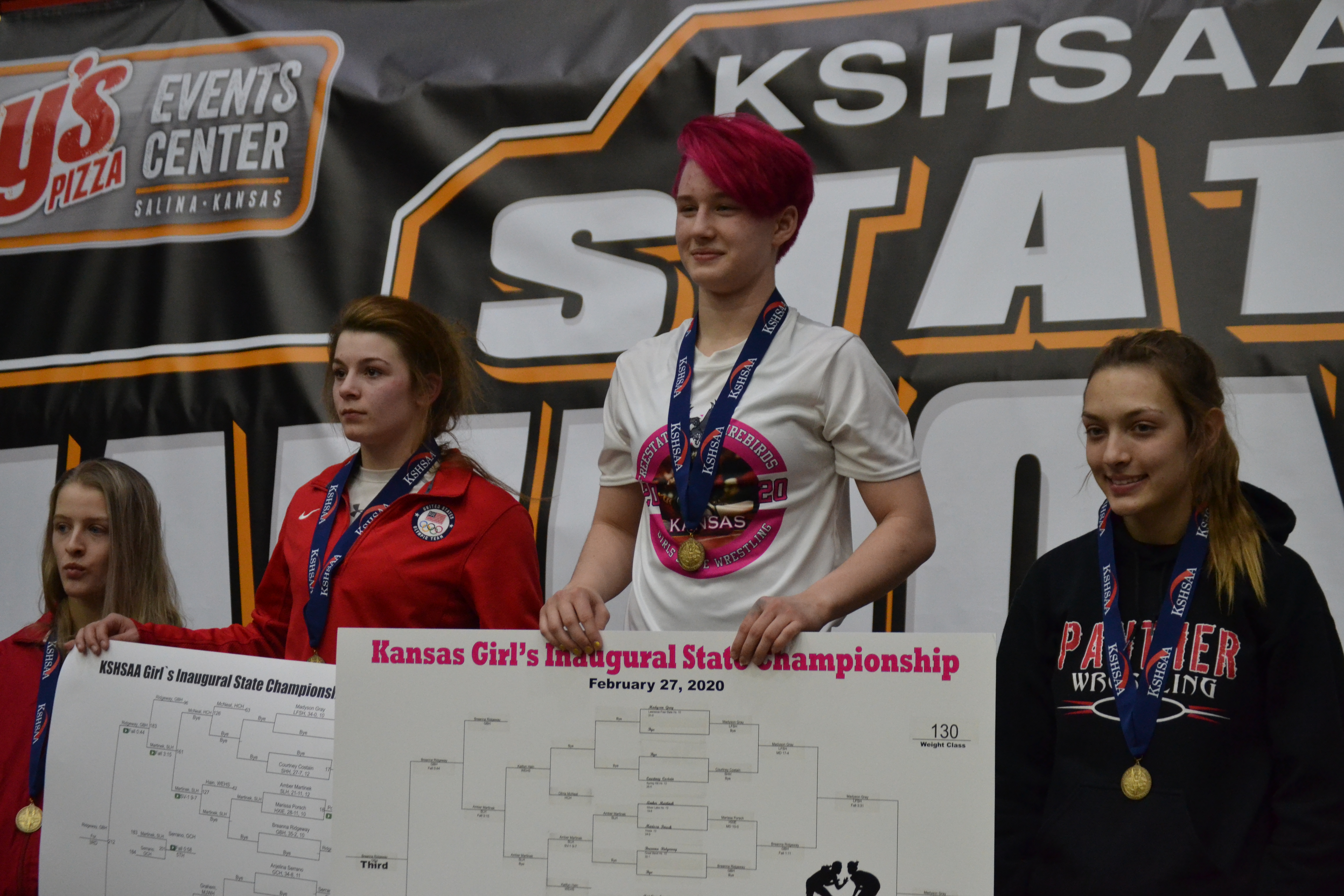 Free State’s Madyson Gray captures state wrestling title to finish off ...